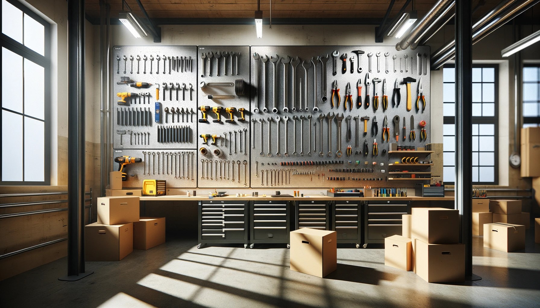 Efficiency: The Power of Tool Shadow Boards in Factories – Custom ...